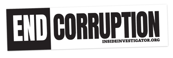 Get our 'End Corruption' sticker FOR FREE!