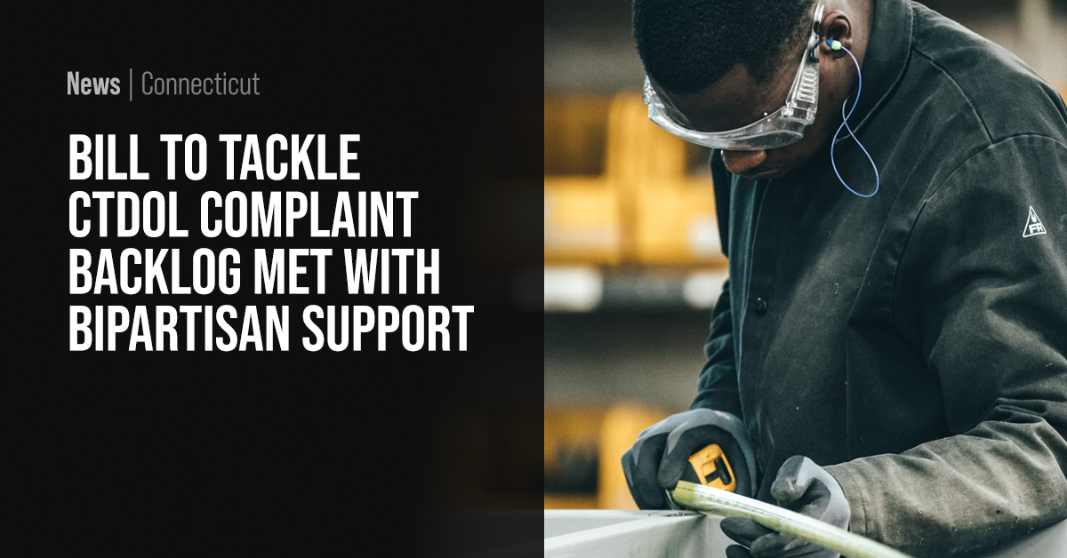 Bill to tackle CTDOL complaint backlog met with bipartisan support